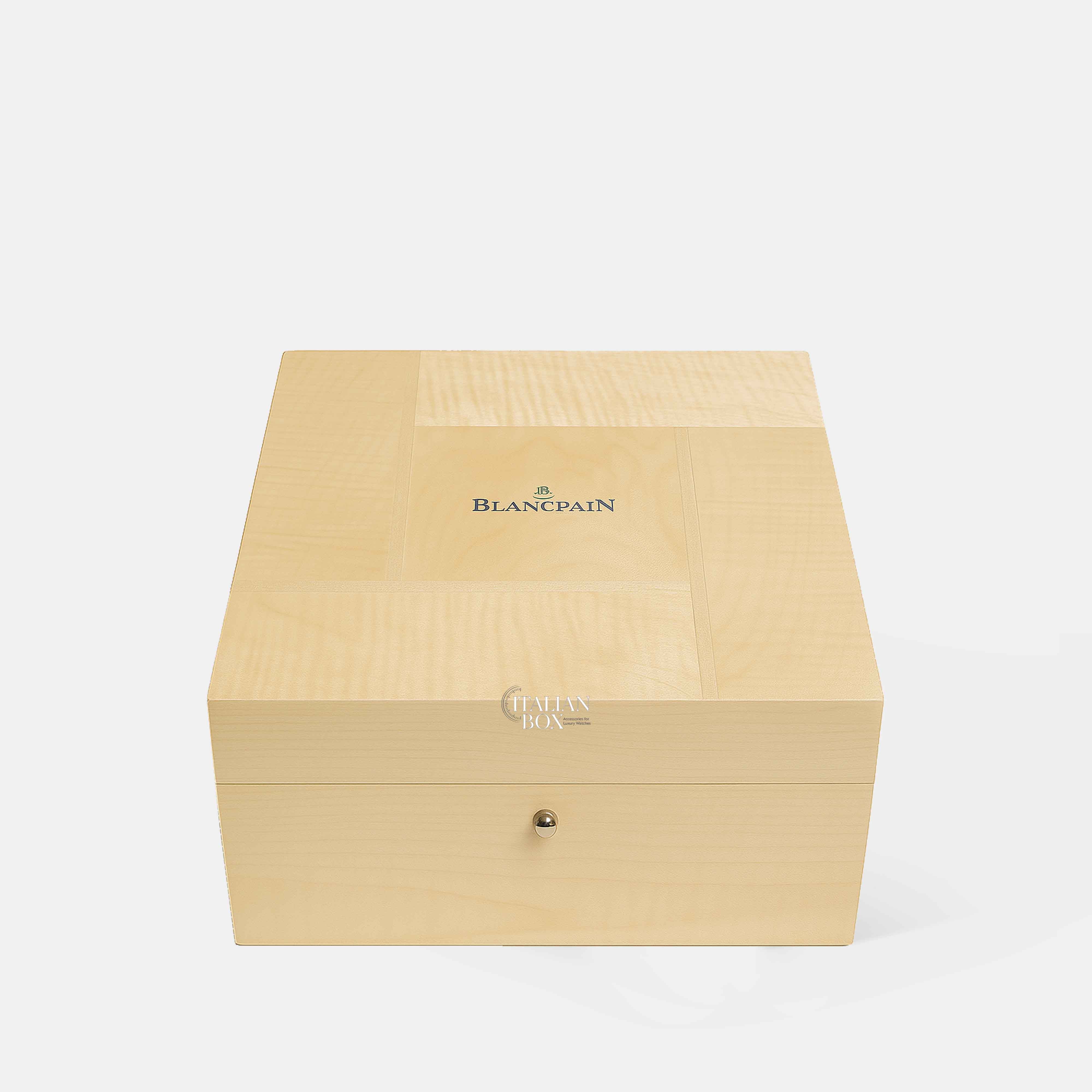 Blancpain Light Wooden Box – Italian Box Trading