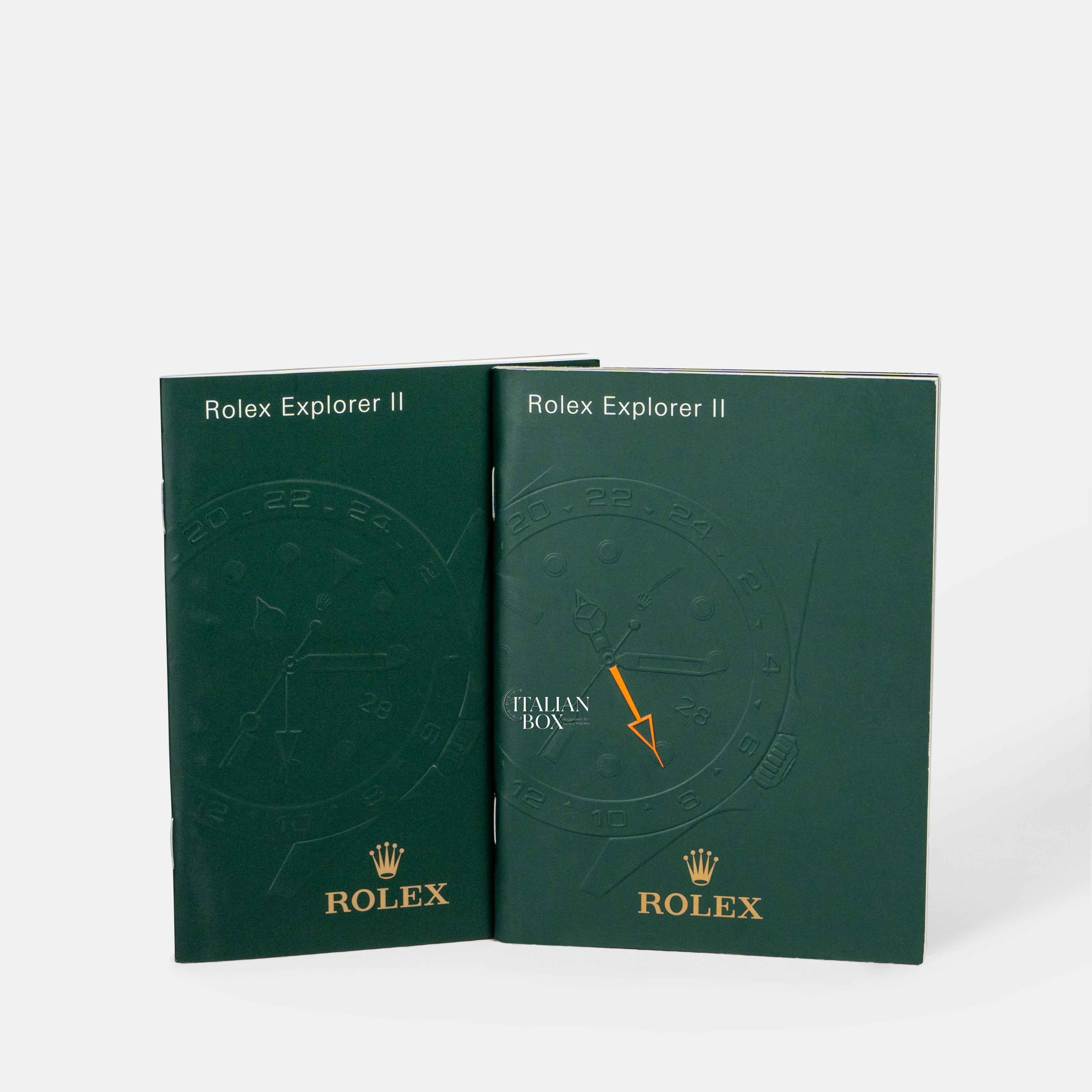 Rolex Explorer II Booklet (2010-2012) – Italian Box Trading