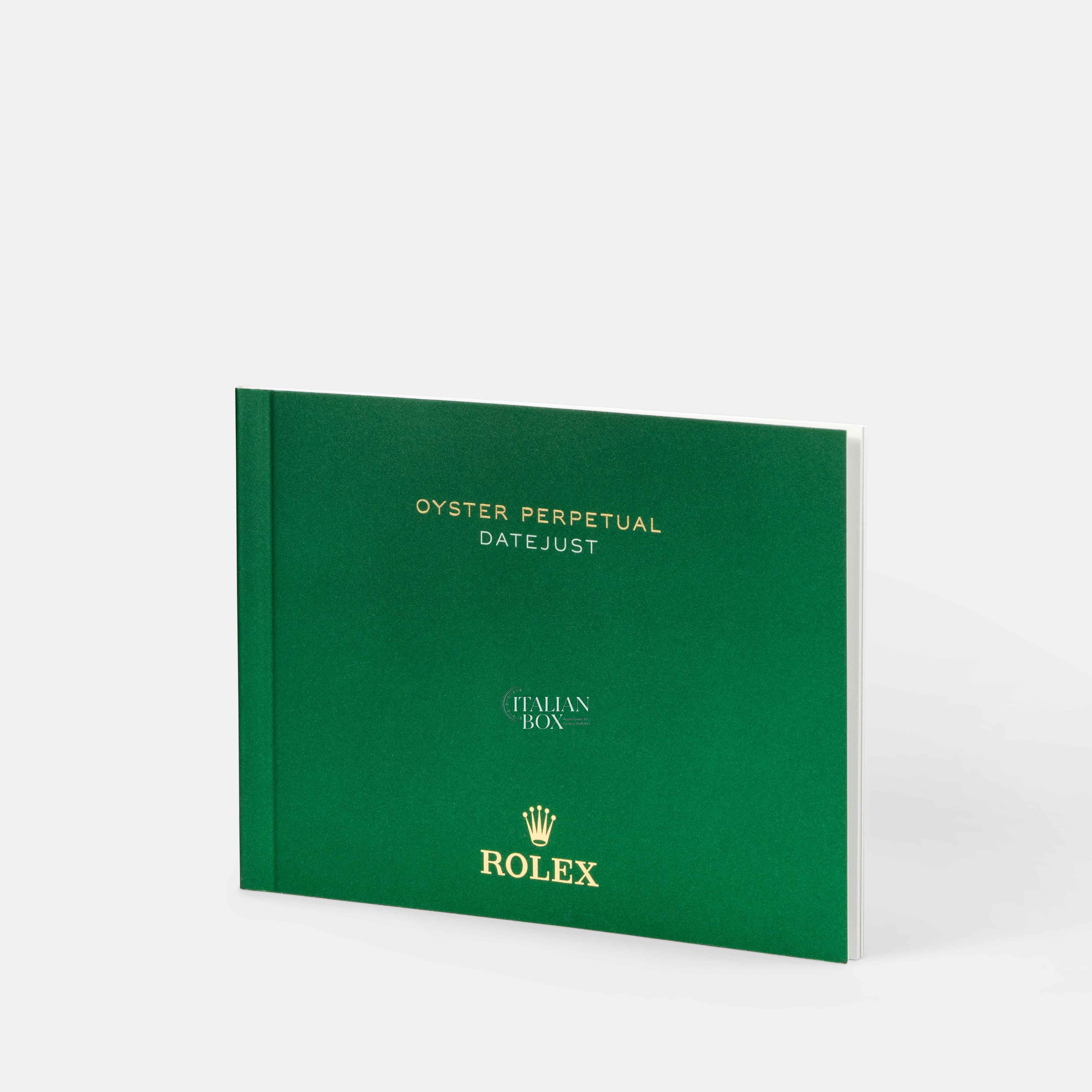 Rolex Datejust Booklet (2015-present) – Italian Box Trading
