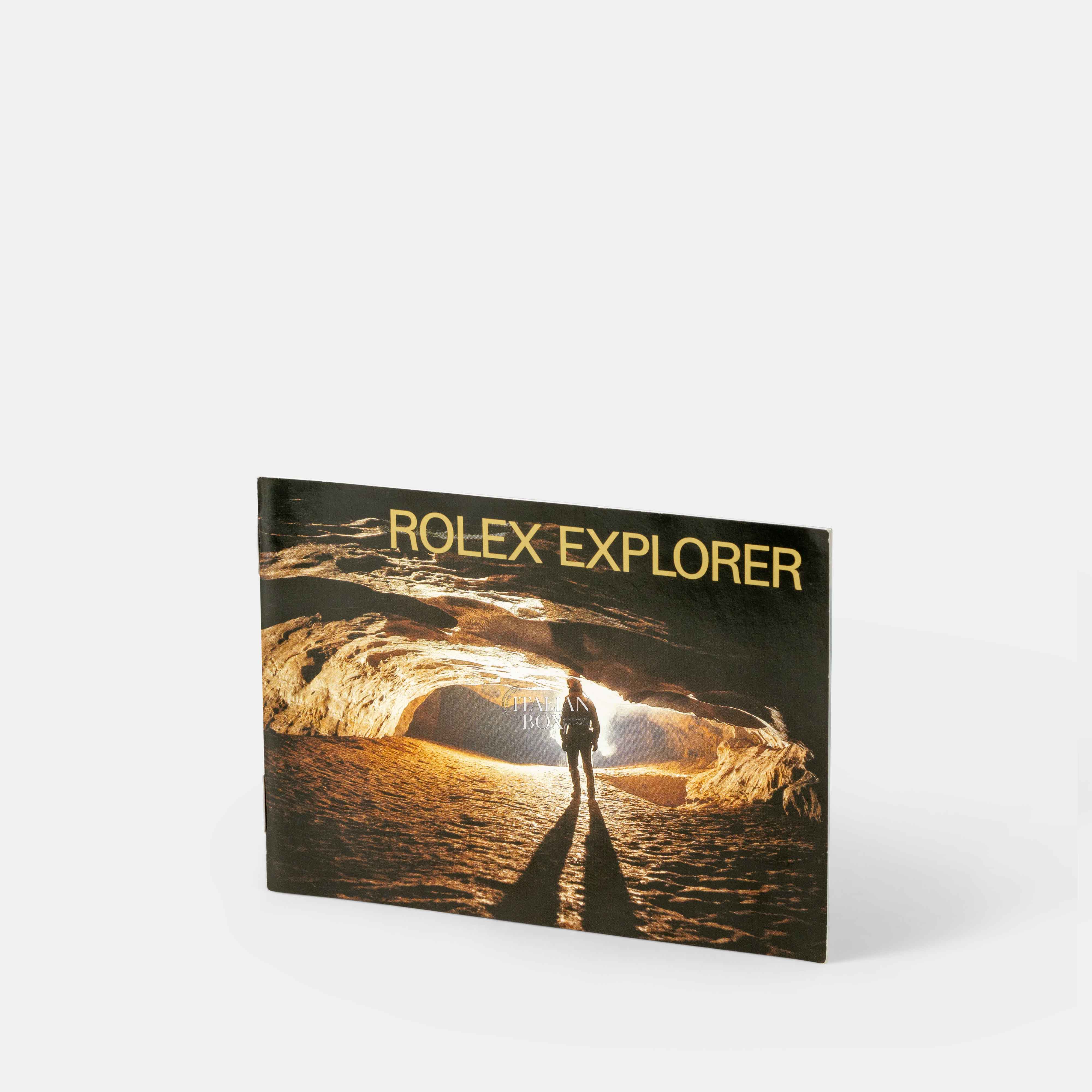 Rolex Explorer Booklet (1993-2009) – Italian Box Trading